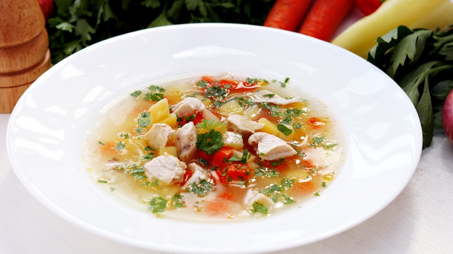 Borș de pui | Transavia