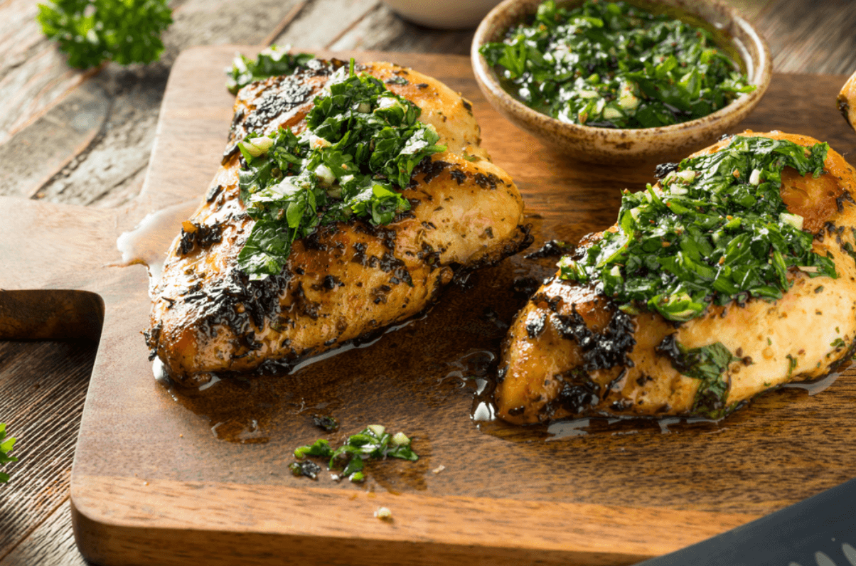 Pulpe la grill cu sos BBQ din pesto | Transavia